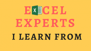 Excel Experts to learn from - Learn Microsoft Excel Tutorials, Tips ...