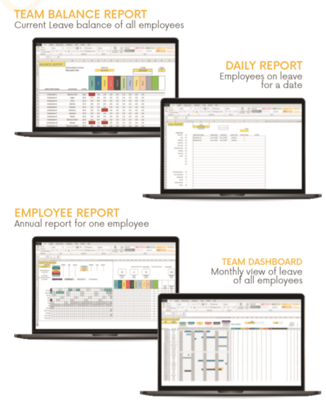 Download HR Leave Tracker Excel Template