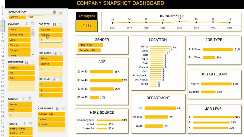 Excel Slicer Templates Pasastellar
