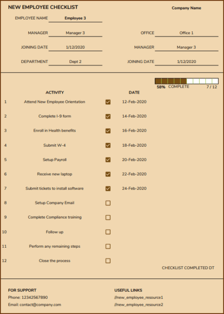 Checklist For New Hire New Employee Checklist Google Sheets Template checklist-for-new-hire-new-employee-checklist-google-sheets-template