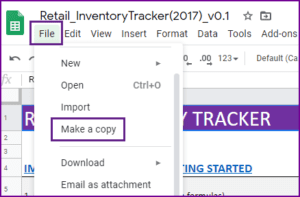 2023 Retail Inventory Tracker - Free Stock Management in Google Sheets