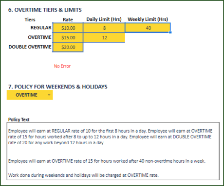2023 Employee Timesheet in Google Sheets - Free Template