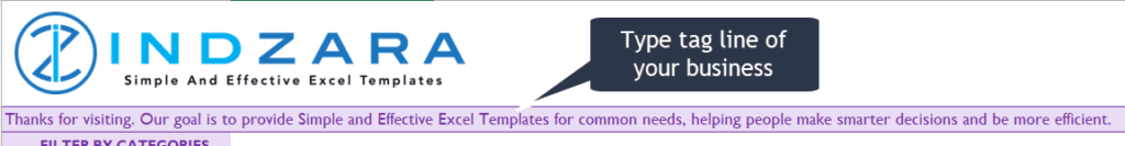 Download Small Business Digital Catalog Excel Template