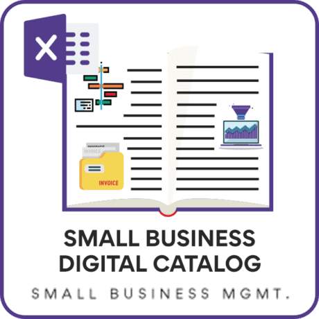 2024 Small Business Product Catalog - Free Excel Template