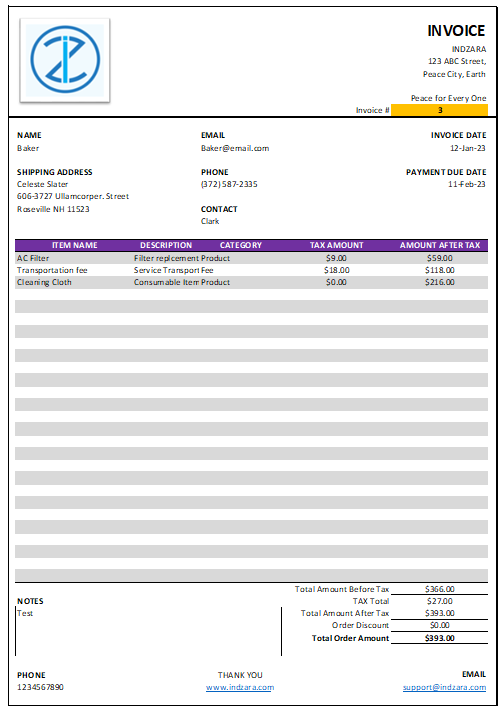 Invoice Manager Pro Excel Template for Small Businesses