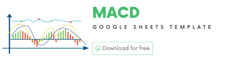 MACD Indicator Google Sheets Template - Stock Market Analysis