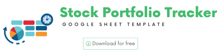 2025 Stock Portfolio Tracker Google Sheet Template with Live data