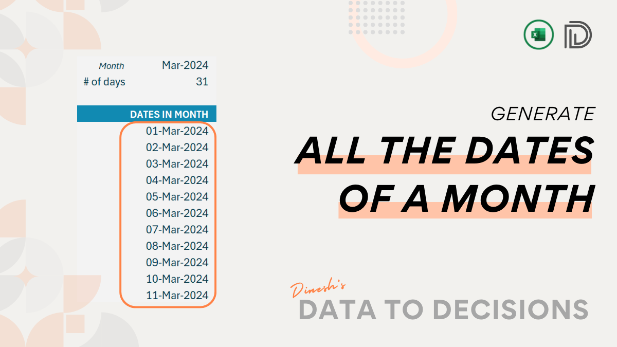 generate-all-the-dates-of-a-month-in-excel-indzara