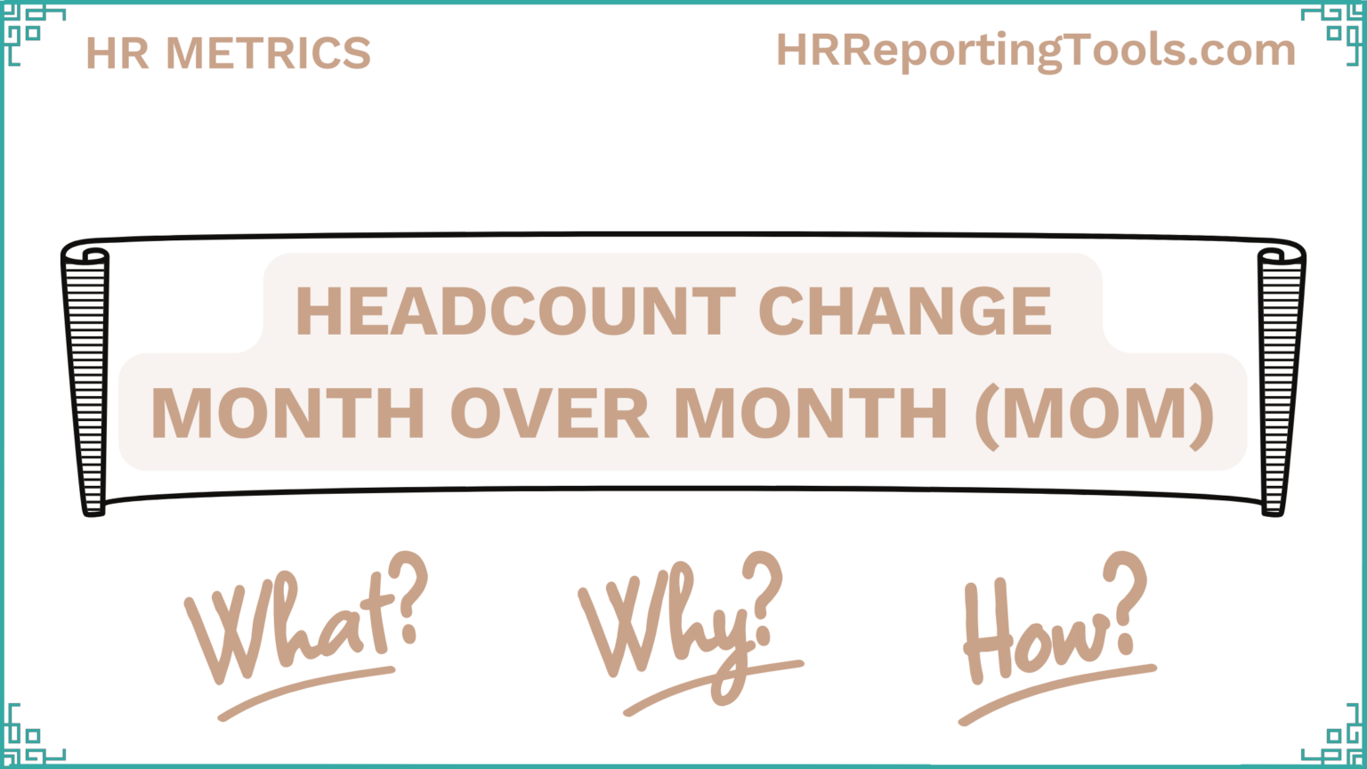 Headcount Change Month over Month - What, Why and How? - HR Metrics ...