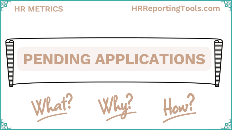 Pending Applications - What, Why and How? - HR Metrics - INDZARA